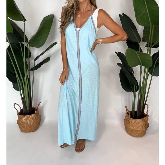 Pitusa | Swim | New Pitusa Pima Sundress In Sky Blue | Poshmark